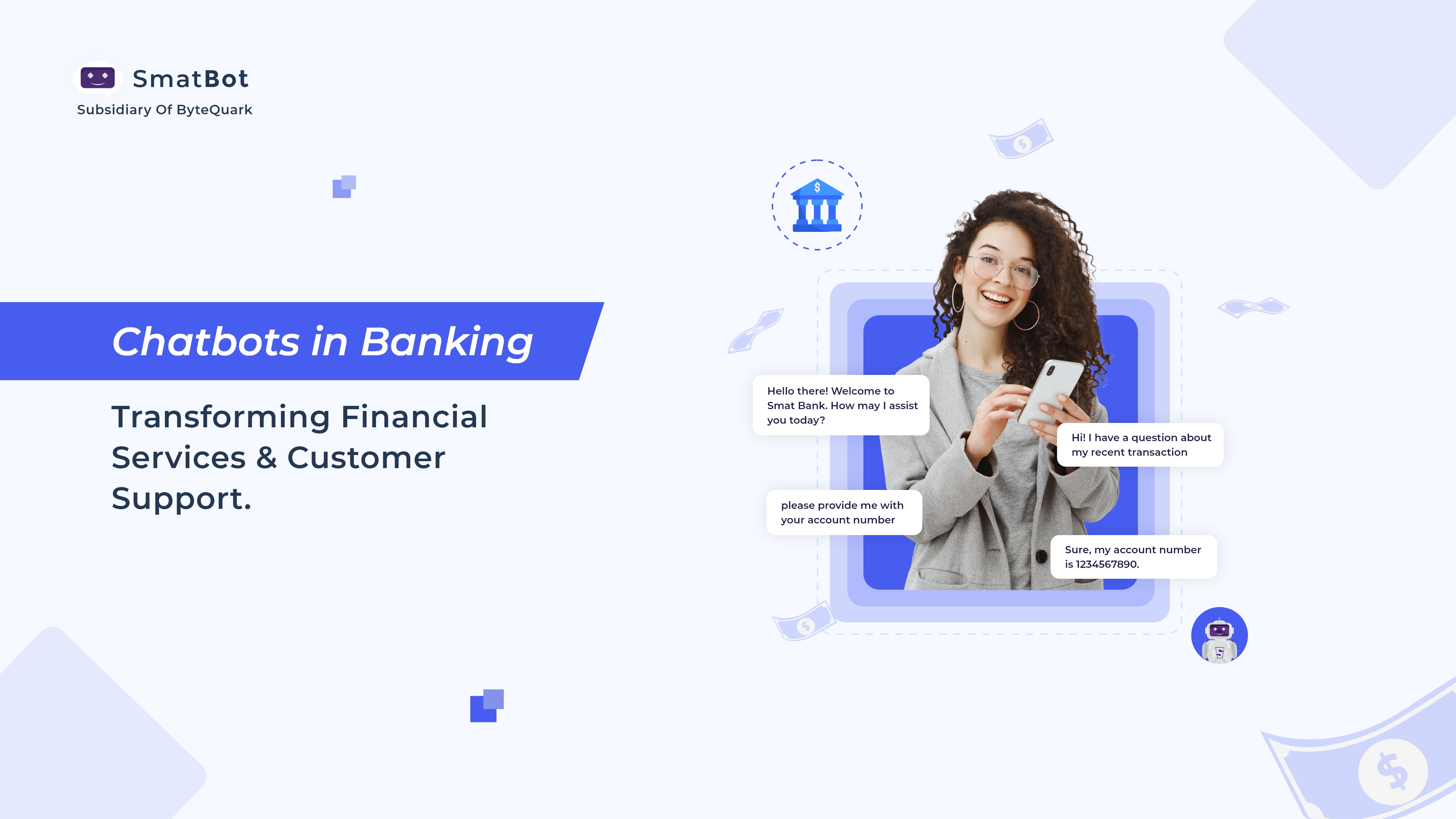 banking chatbots for financial services and user support